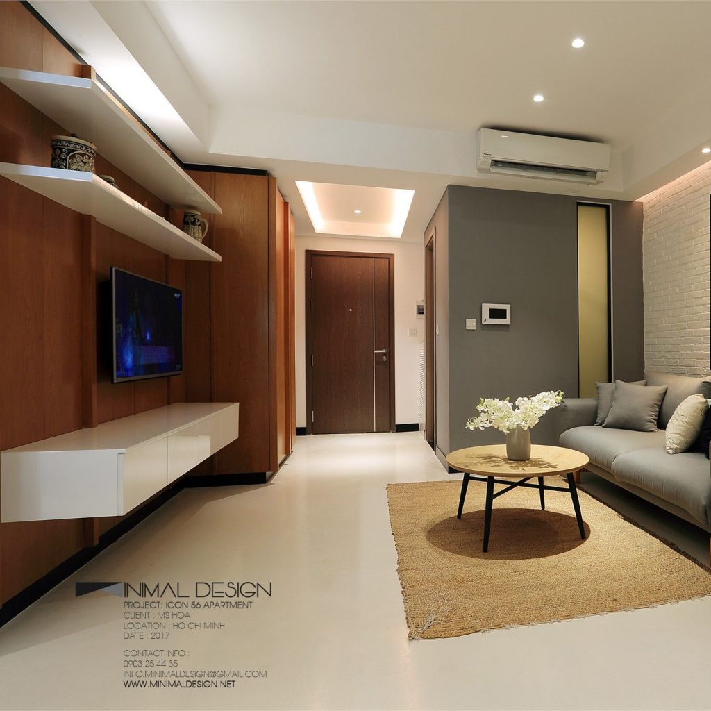 CĂN HỘ STUDIO ICON 56 - Minimal Design